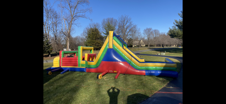 Giant Slide Obstacle Course - Dry Slide - Empire Inflatables Olney MD